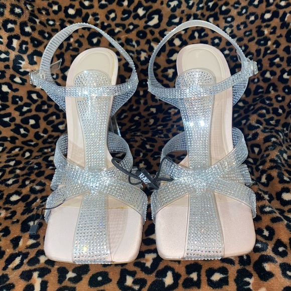 Zara | Shoes | Zara Diamond High Heels | Poshmark
